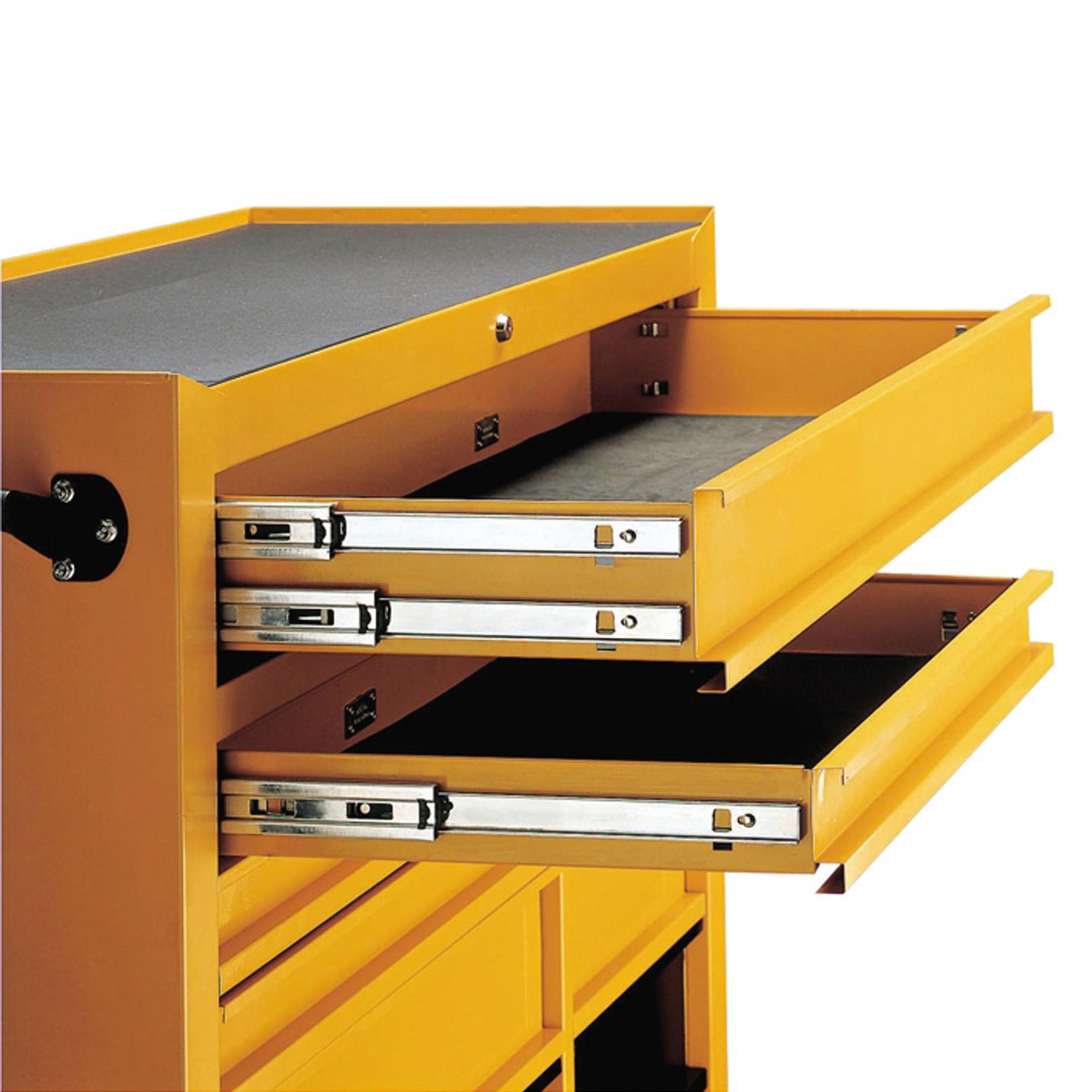 Beta C38 11 Drawer XL Mobile Roller Cabinet – Orange | PrimeTools