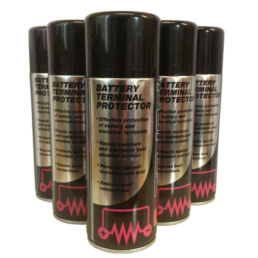 6 x 400ml Force Professional Battery Terminal Protector Spray – Cleans ...