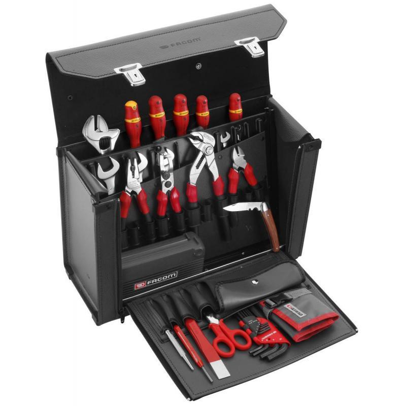 Facom 2163.E16 87 Piece Metric Tool Set With Case | PrimeTools