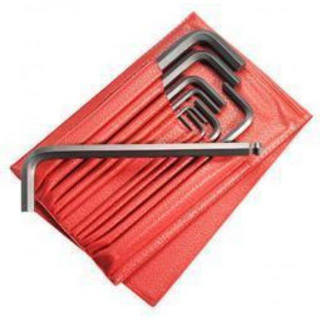 Facom 83H.JL12 Long Reach 12 Piece Hexagon Key Set 1.5-12mm In Wallet ...