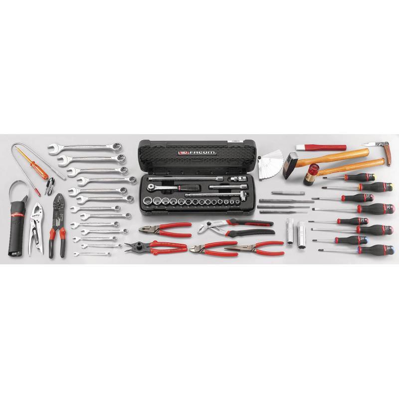 Facom CM.A1 42 Piece Metric Automotive Tool Set Kit | PrimeTools