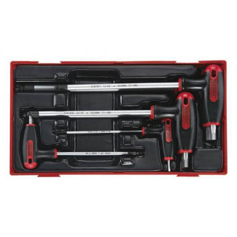 Teng TTHEX7AF T Handle AF Hexagon Key Set | PrimeTools