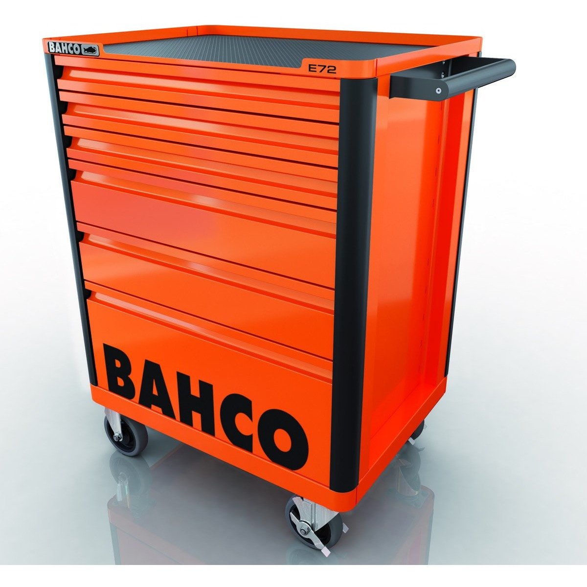 Bahco 1472K6 E72 6 Drawer Mobile Roller Cabinet Orange | PrimeTools