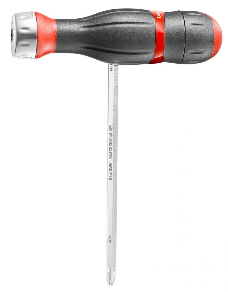 Facom ATCL.2A3PB Protwist 3 In 1 Ratcheting Screwdriver & Bit Set ...