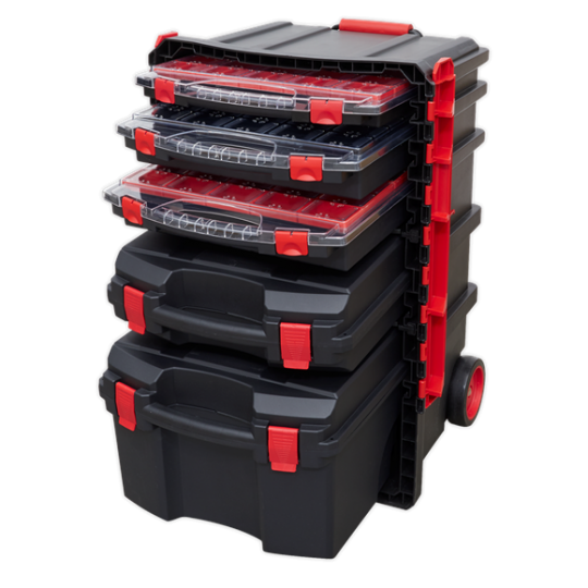 Sealey Tools AP860 Professional Tool Box Trolley with 5 Tool Storage ...