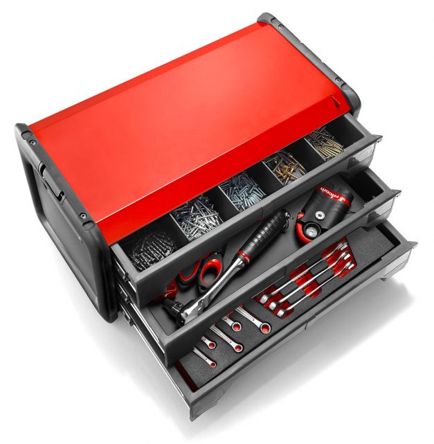 Facom BT.203 Bi-Material 3 Drawer Tool Box - PrimeTools