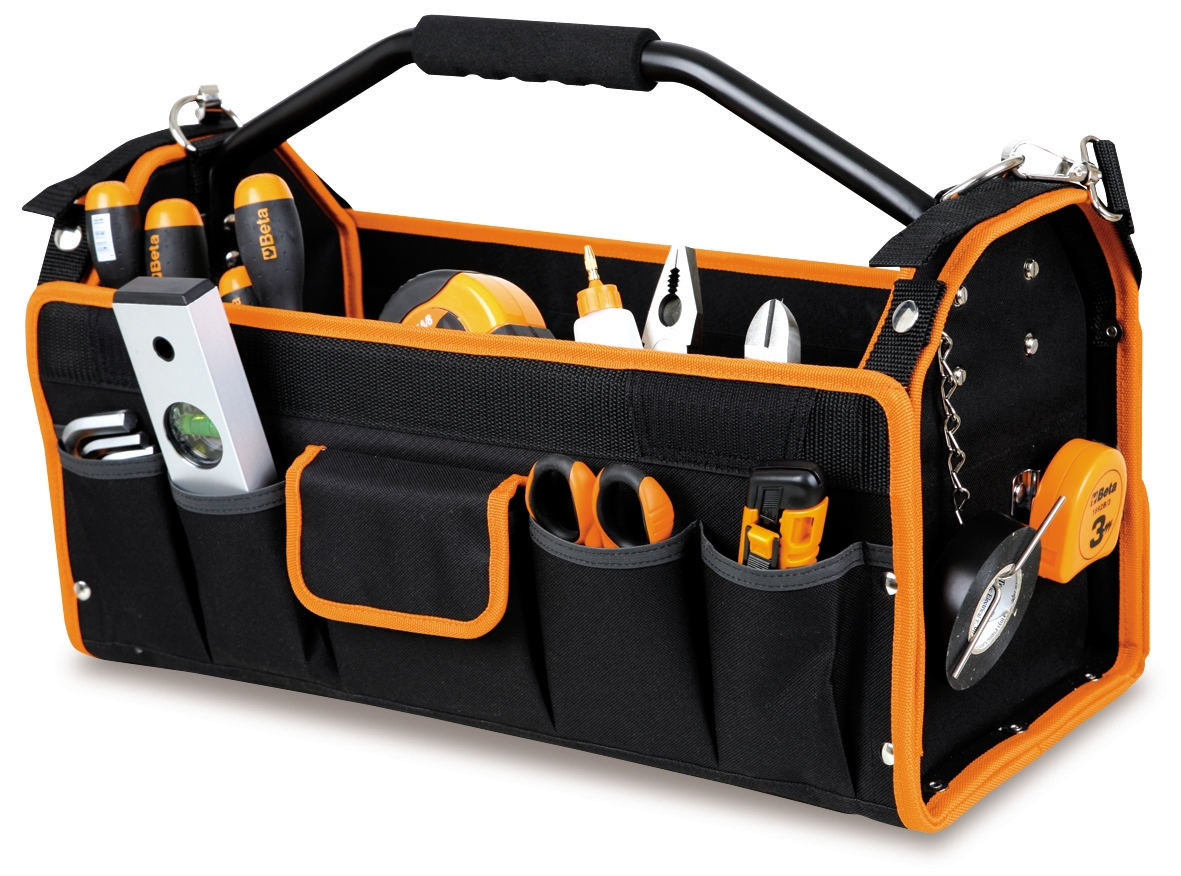 Beta C10 Fabric Tool Box / Bag With Numerous Pockets And Tool Tray ...