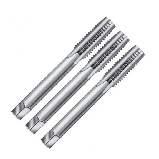 Presto 3 pce. High Speed Steel Tap Set - 8.0mm x 1.25mm. - PrimeTools