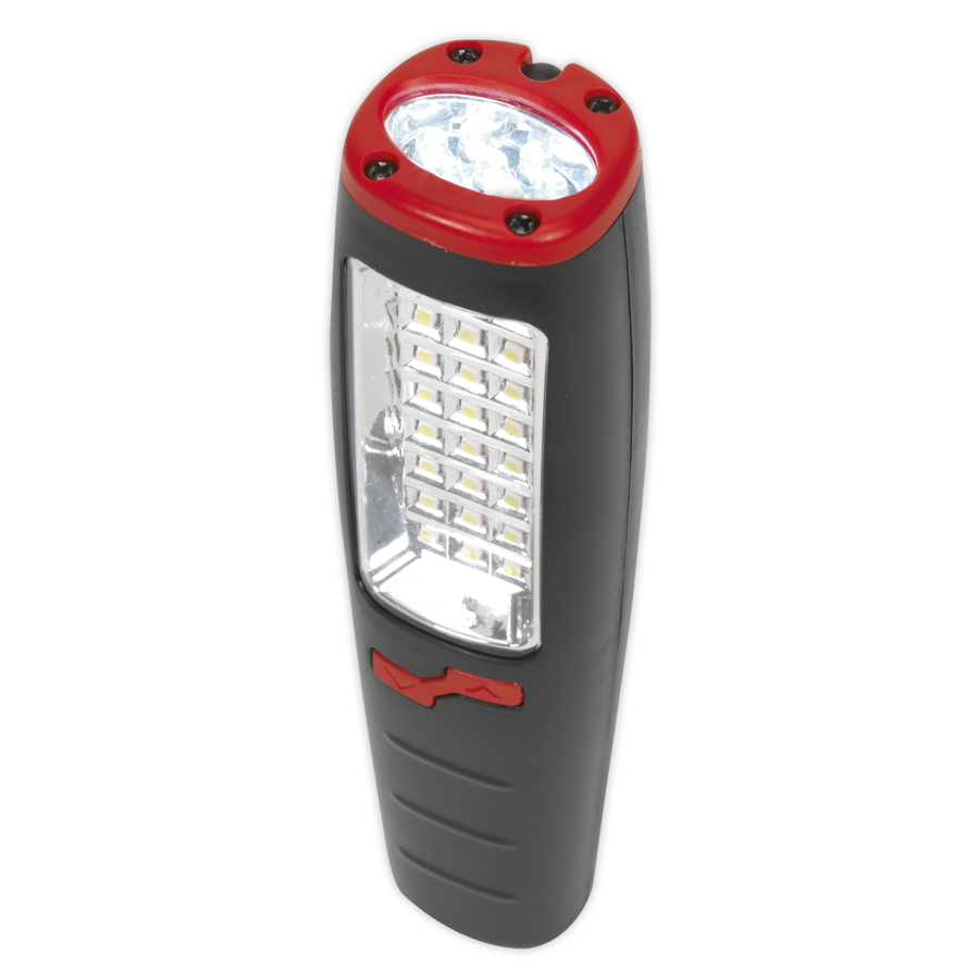 Sealey LED307 Rechargeable Inspection Lamp 24 SMD + 7 LED Lith-ion 12 ...