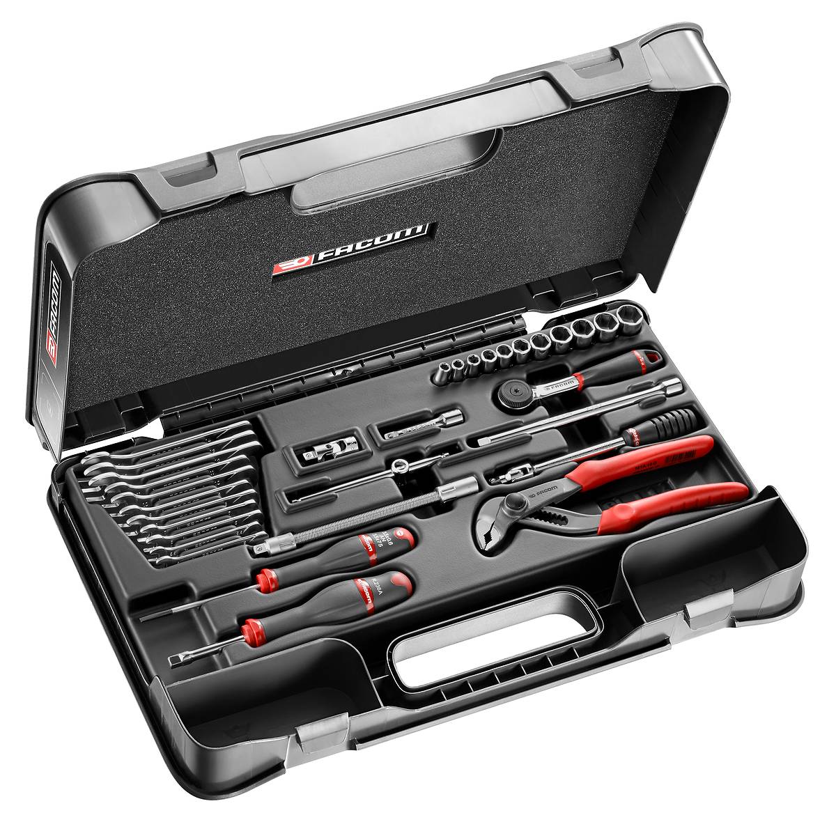 Facom R.440AEP 1/4″ Drive 32 Piece 6 Point Socket and Spanner Tool Kit ...