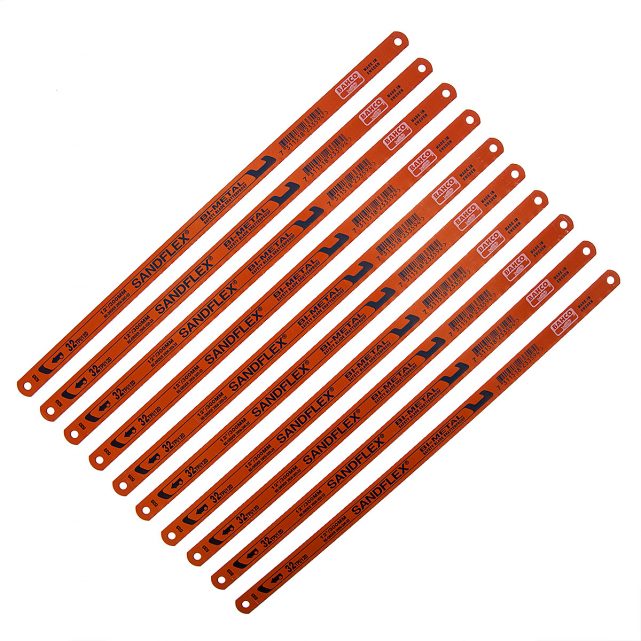 Bahco 3906 Sandflex Bi-Metal Shatterproof Hacksaw Blades 300mm/12 ...
