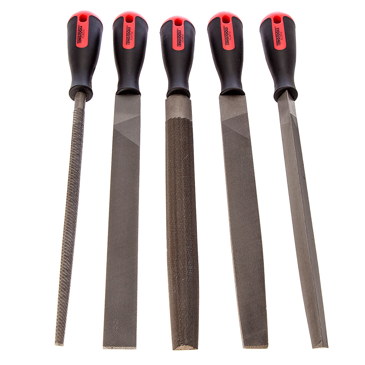 Teng TTXF05 5 piece Engineers Hand File Set in a Toolbox Module Tray ...