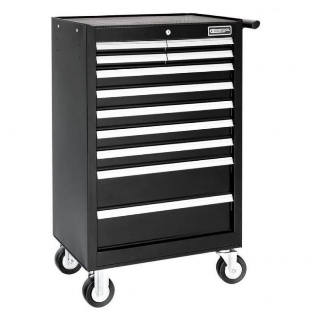 Britool E010234B 11 Drawer Roller Cabinet Tool Box - Roll Cab - Black ...