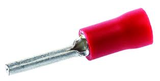 ELECTRICAL TERMINALS (CRIMPS) PIN TERMINALS – RED (Qty.100) | PrimeTools