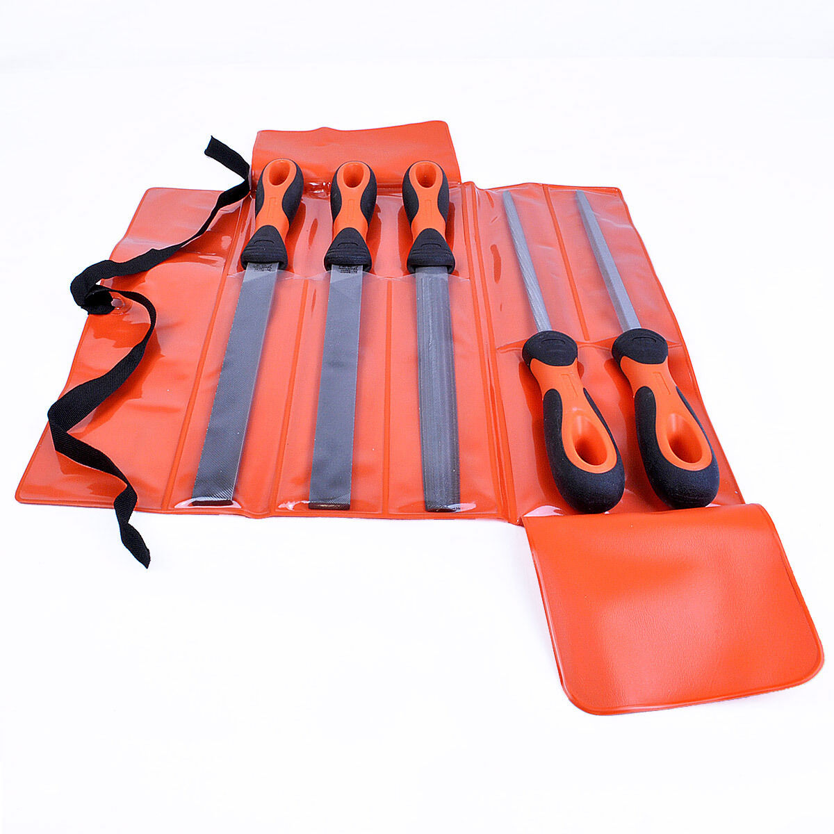 Bahco 1-478-08-1-2 ERGO Sandvik 5 Piece Engineers File Set 8″ / 200mm ...