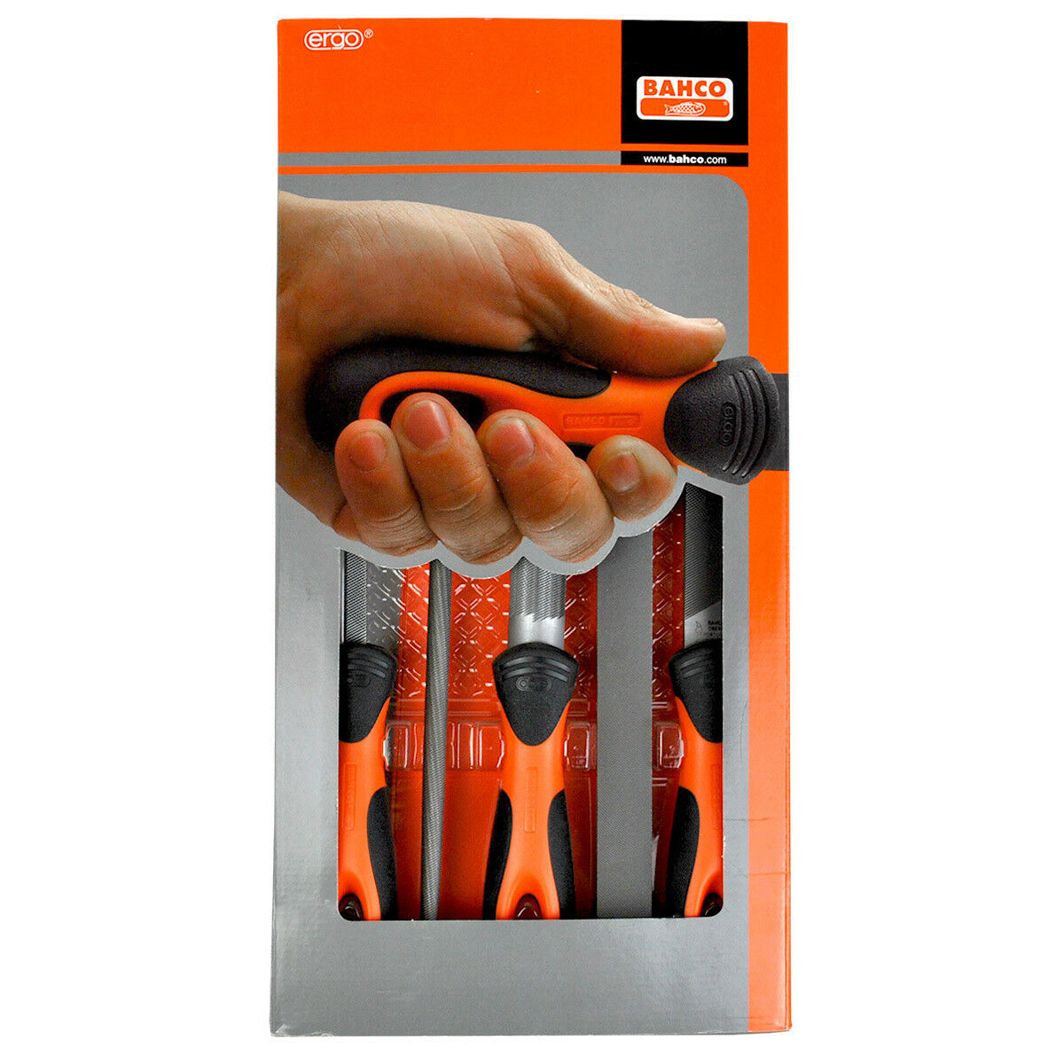 Bahco 1-478-10-1-2 ERGO Sandvik 5 Piece Engineers File Set 10″ / 250mm ...