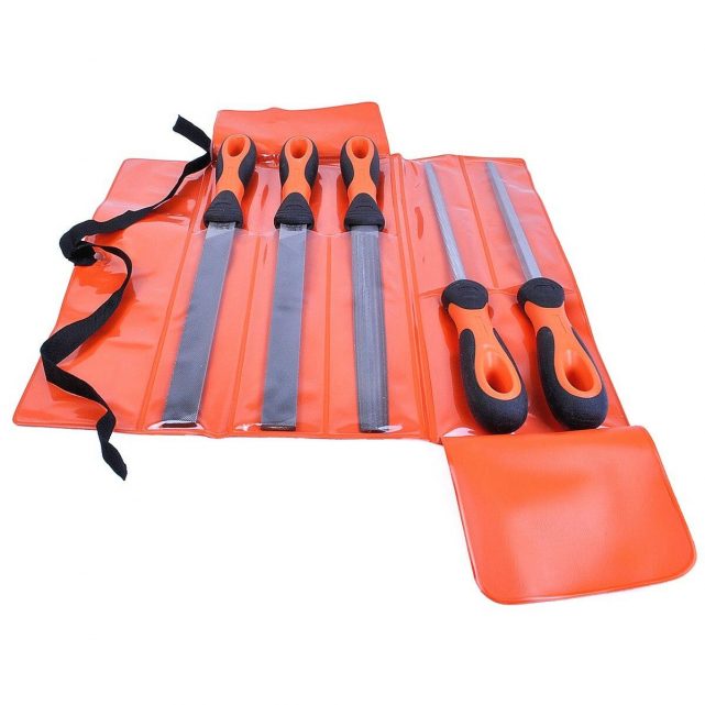 Bahco 1-478-10-1-2 ERGO Sandvik 5 Piece Engineers File Set 10" / 250mm ...