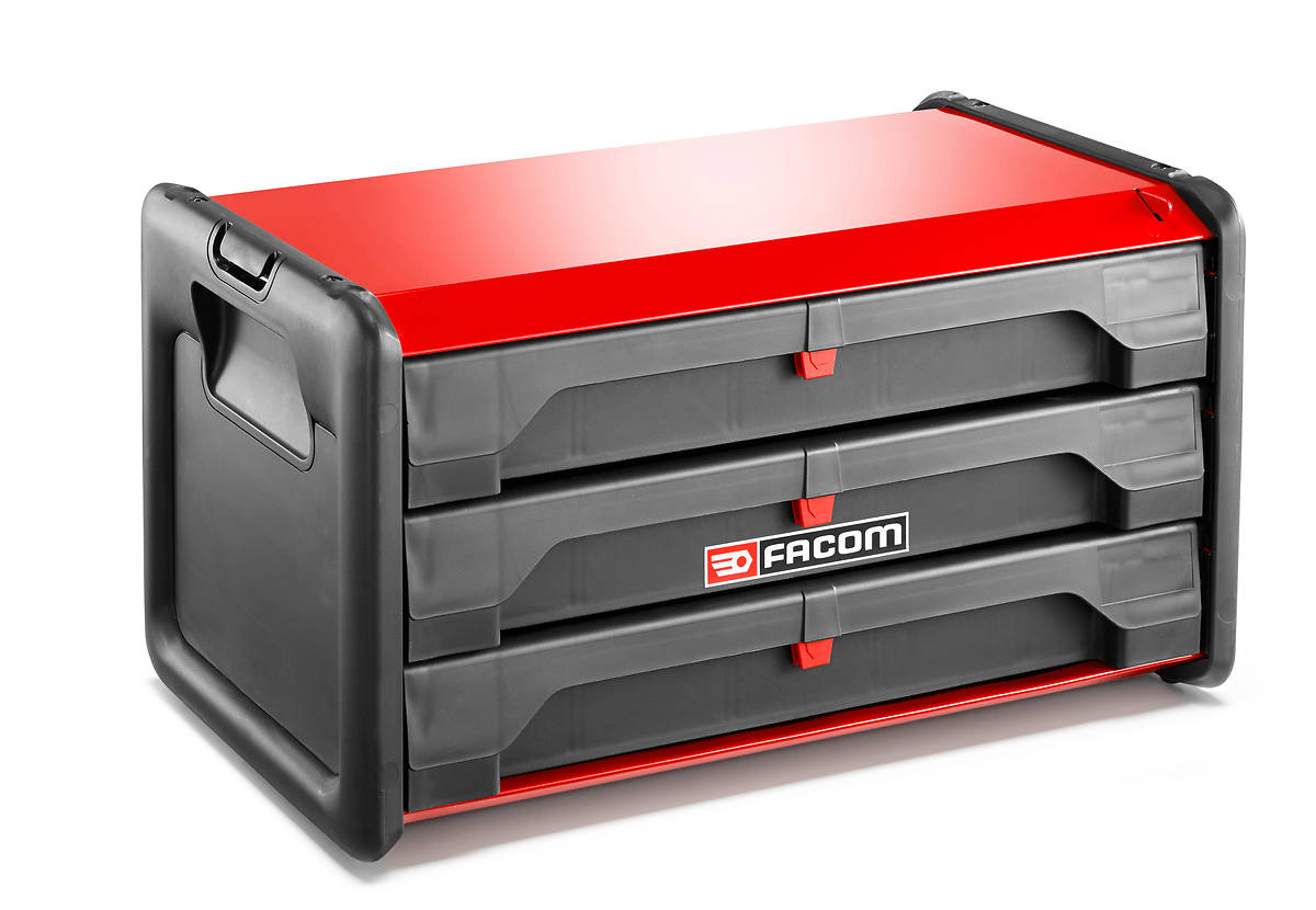 Facom BT.203 Bi-Material 3 Drawer Tool Box | PrimeTools