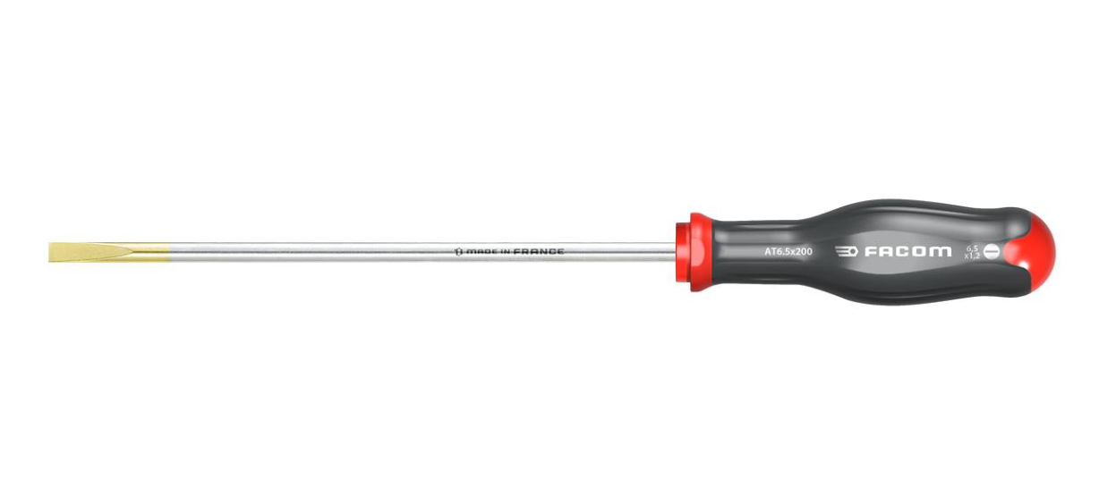 Facom AT5.5X200 Protwist Screwdriver – Slotted 5.5 x 200mm | PrimeTools