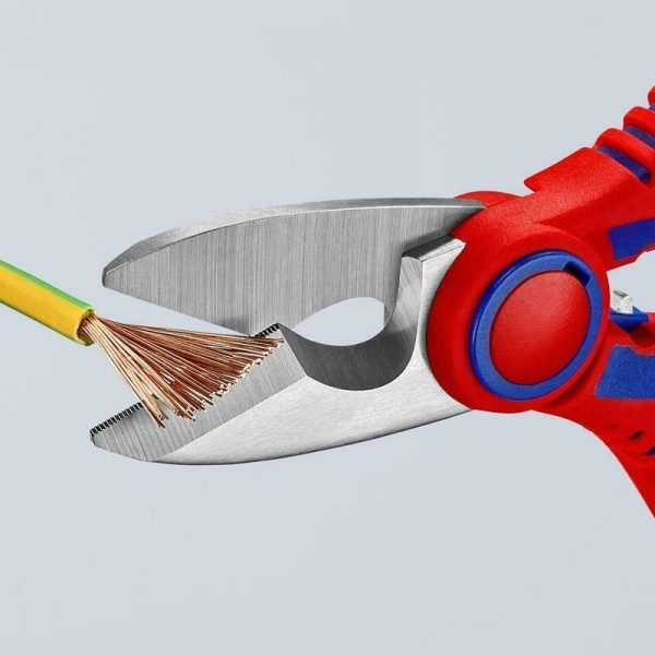 Knipex 95 05 10 SB Electricians Scissors Wire Cable Cutters / Shears ...