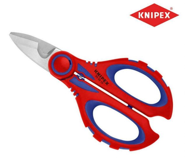 Knipex 95 05 10 SB Electricians Scissors Wire Cable Cutters / Shears ...