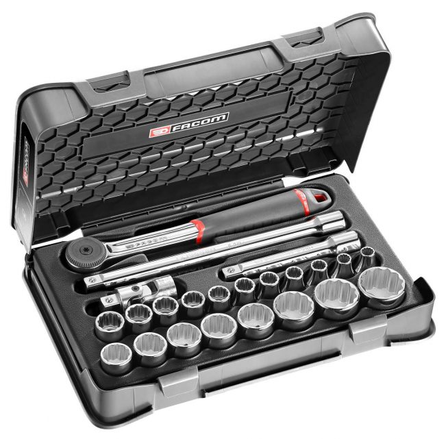 Facom BP.MBOXL ABS Storage Case / Box for Socket Sets, Facom Trays ...