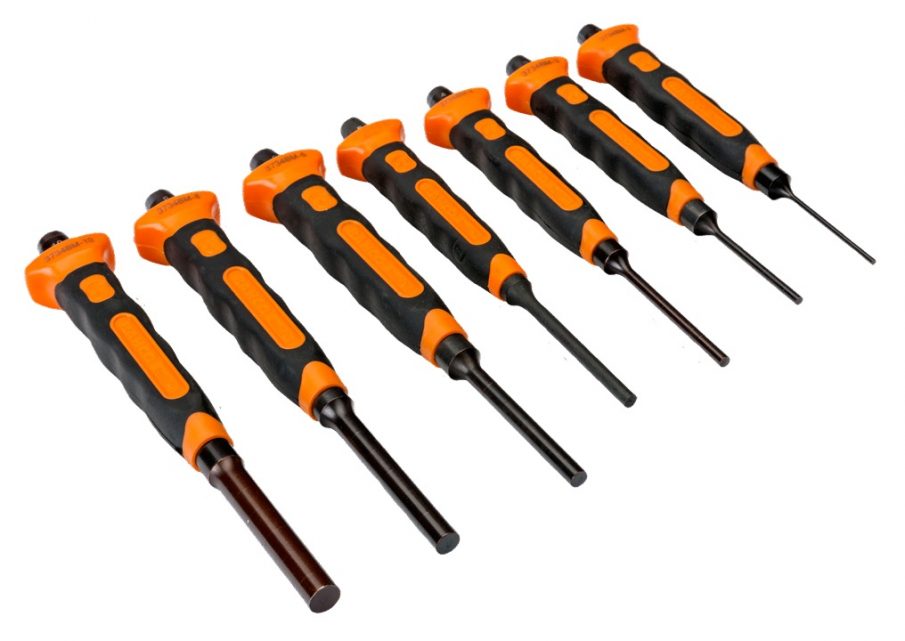 Bahco 3734BMS/7 Comfort Grip 7 Piece Parallel Punch Set 2-10mm - PrimeTools