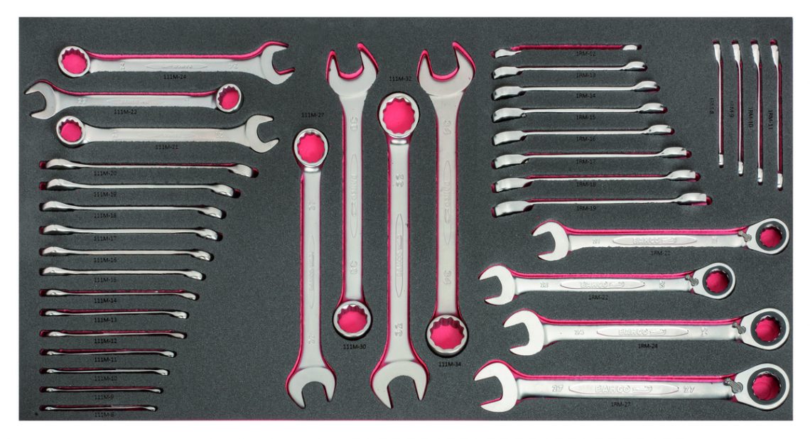 Bahco 758 Piece MONSTER Tool Kit in C75 XL Roller Cabinet & C85 Top Box ...