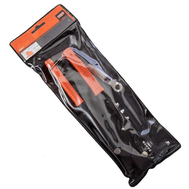 Bahco 2681 Heavy Duty 360° Swivel Head Pop Rivet Riveter Gun 2.4-4.8mm ...