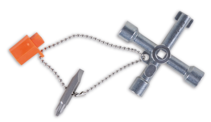 Beta 1600Q 8 Cabinet Key Four-Way Wrench | PrimeTools