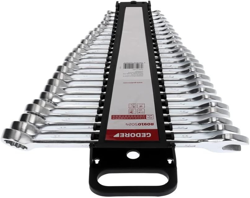Gedore Red R09105024 24 Piece Combination Spanner Wrench Set 6-32mm ...