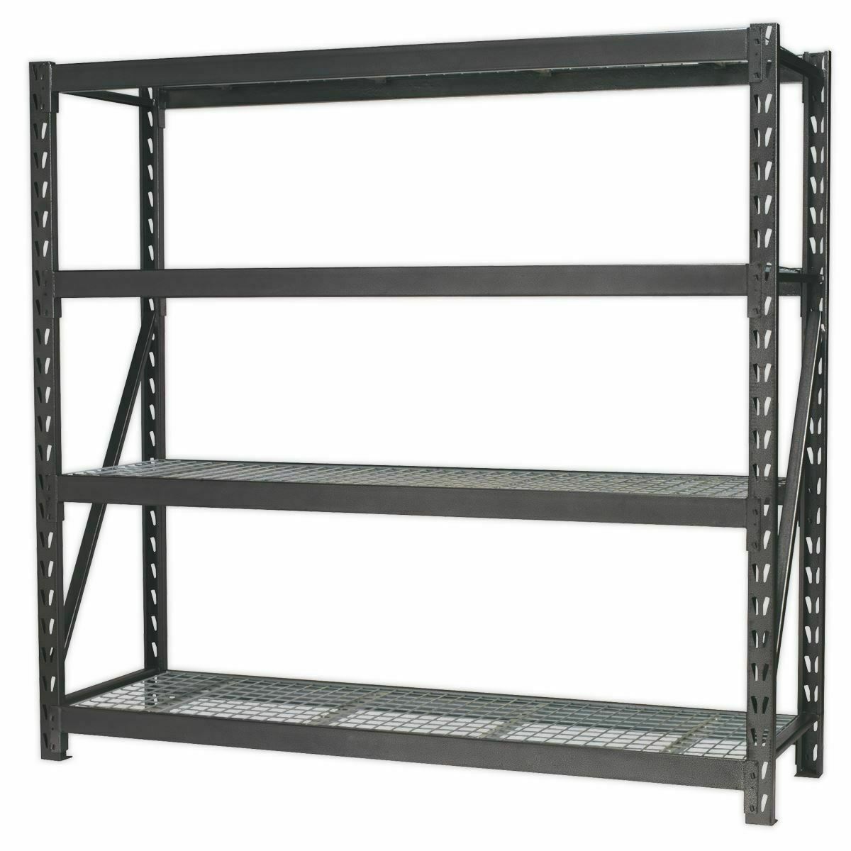 Sealey AP6572 Heavy Duty Racking Unit With 4 Mesh Shelves – 640kg ...