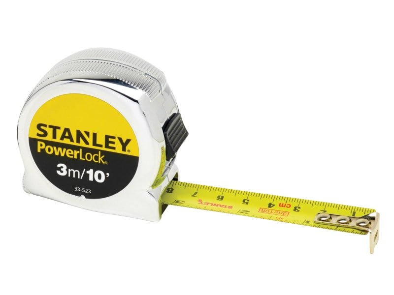 Stanley 0-33-523 PowerLock Tape Measure 3M/10ft | PrimeTools