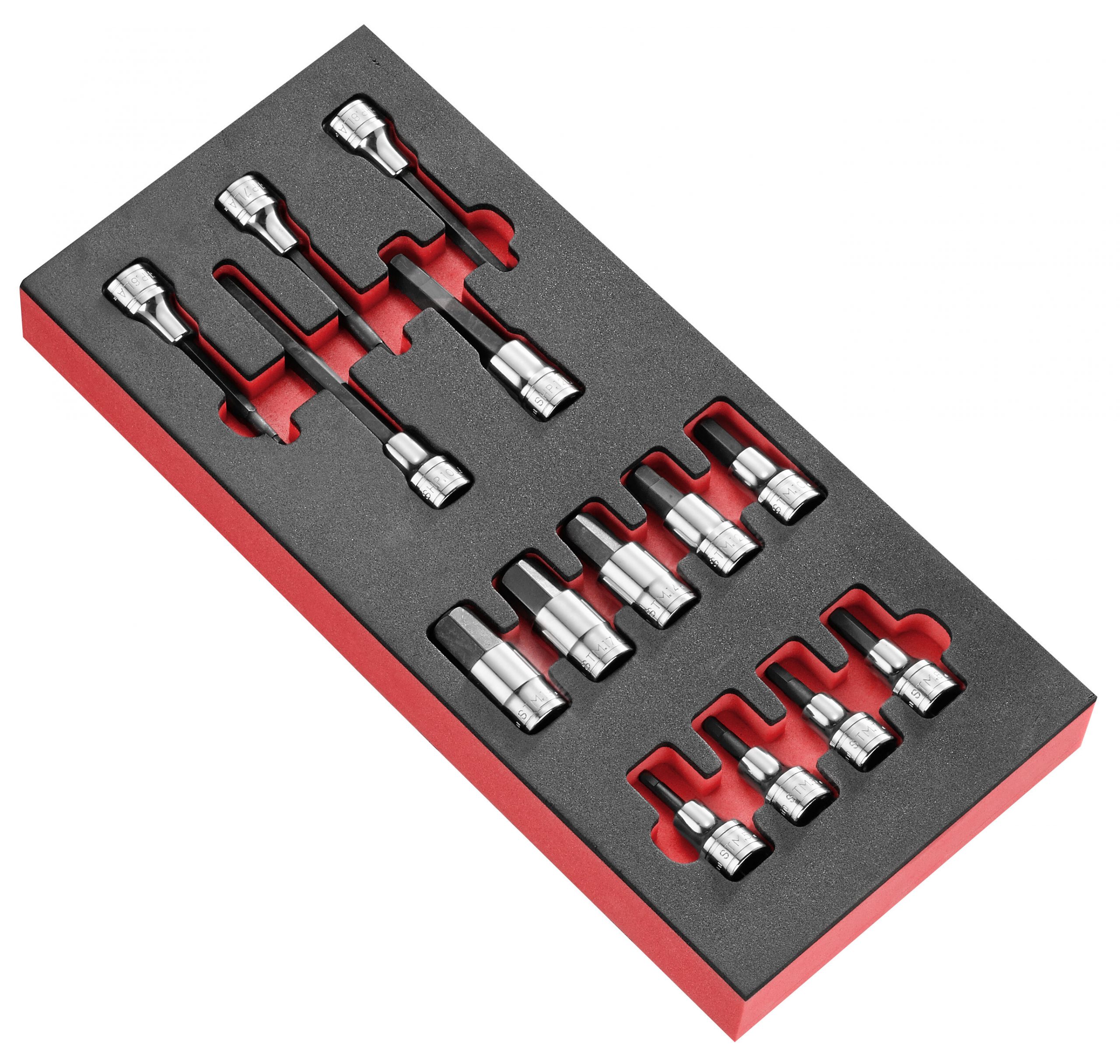 Facom MODM.SHP 1/2″ Drive Torx and Spline Screwdriver Bit Socket Set ...