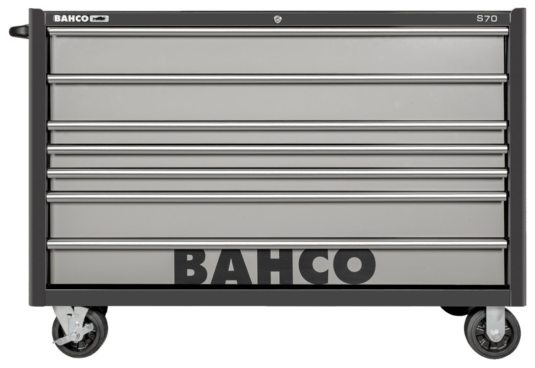 Bahco 1476KXXL7BK S70 7 Drawer XXL 53″ Heavy Duty Mobile Roller Cabinet ...