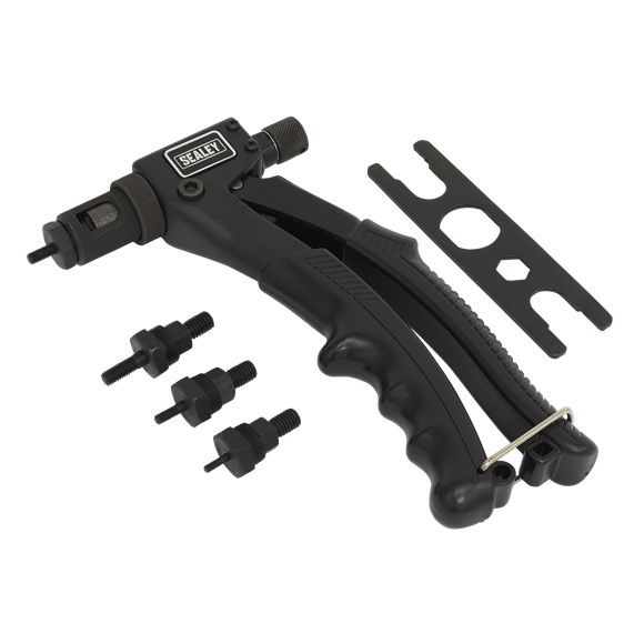 Sealey AK3986 Threaded Nut Riveter Nutsert Riv-nut Captive Nut Insert ...