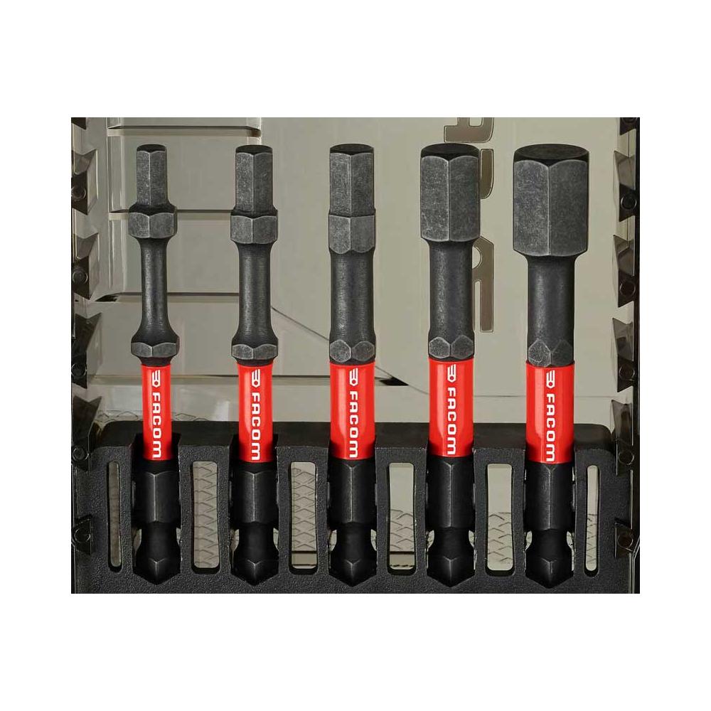 Facom EN.1J30PB 30 Piece Max Impact FlexTorq Screwdriver & Nut Runner ...