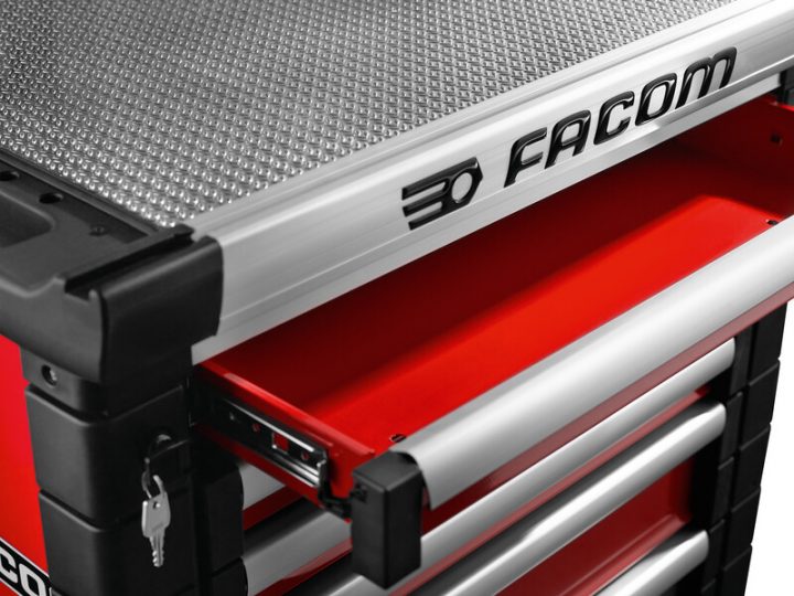 Facom JET.8M3A 8 Drawer Mobile Roller Cabinet - Red - PrimeTools