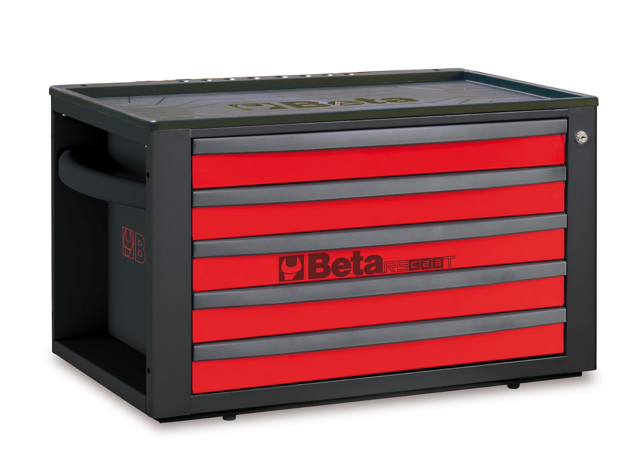 Beta RSC23T 5 Drawer Portable Tool Chest / Top Box – Red | PrimeTools
