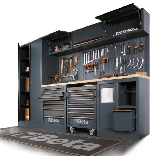 Beta C45PRO M7 7 Drawer Fixed Cabinet For C45PRO Workshop Equipment ...