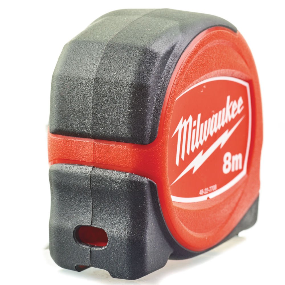 Milwaukee 48227708 Slimline Tape Measure 8M | PrimeTools