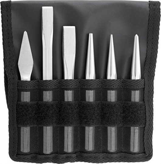 Stahlwille 102-108/6 6 Piece Drift Punch & Chisel Set - PrimeTools