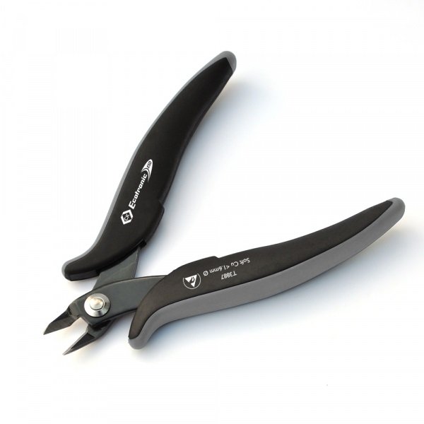 C.K Tools T3887 Ecotronic ESD Side Cutters | PrimeTools