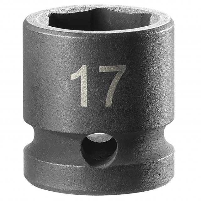 Facom NSS.17A 1/2" Drive Metric Hexagon (6-Point) Stubby Impact Socket ...