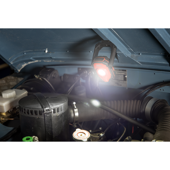 Sealey LED315 Rechargeable Work Light 15W COB LED Lighting Torch Garage ...