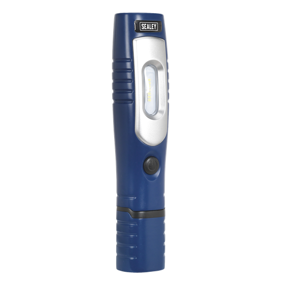 Sealey LED3602B Rechargeable 360° Inspection Lamp 7 SMD+3W LED Lithium ...