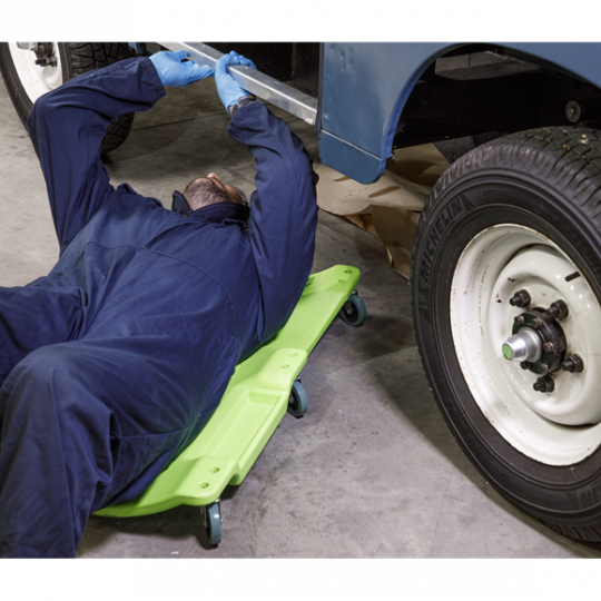 Sealey SCR80HV Mechanics Composite Under-Car Creeper Board with 6 ...