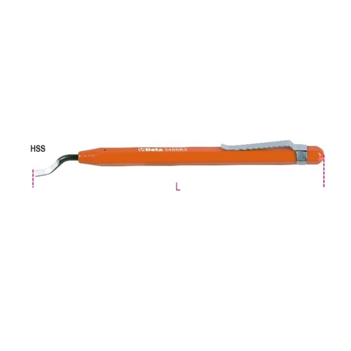 Beta 345SB2 Pen Reamer De-Burring Tool Knife 140mm | PrimeTools