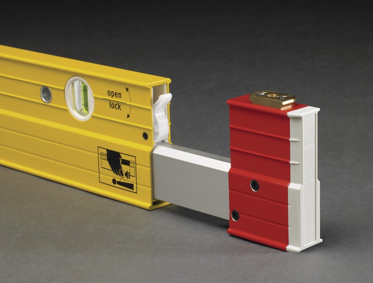 Stabila Type 106 T Telescopic Extendable Spirit Level 3 Vial 215-376cm ...