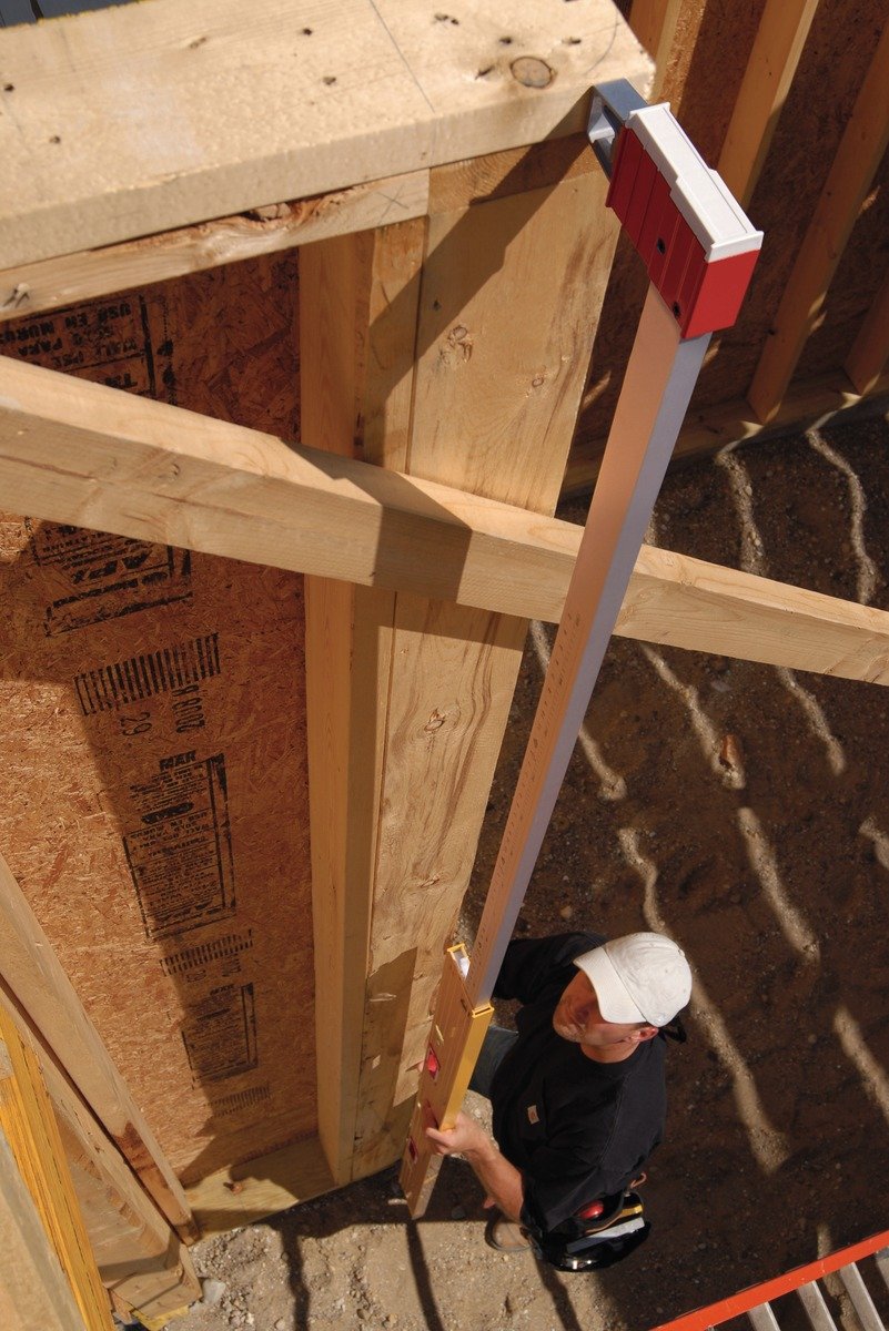 Stabila Type 106 T Telescopic Extendable Spirit Level 3 Vial 215-376cm ...